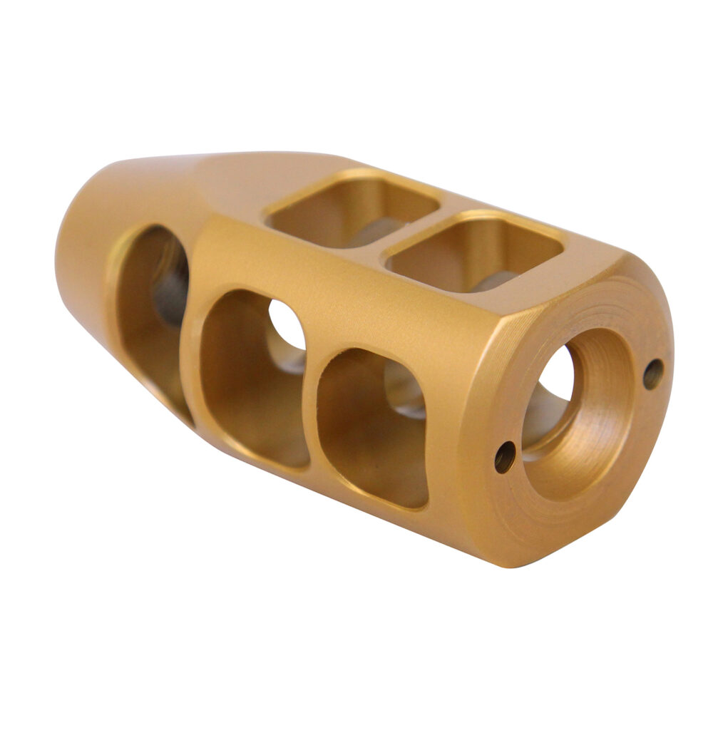 AR-15 Steel Multi Port Compensator (Gen 2) (Tin Coated) » Guntec USA