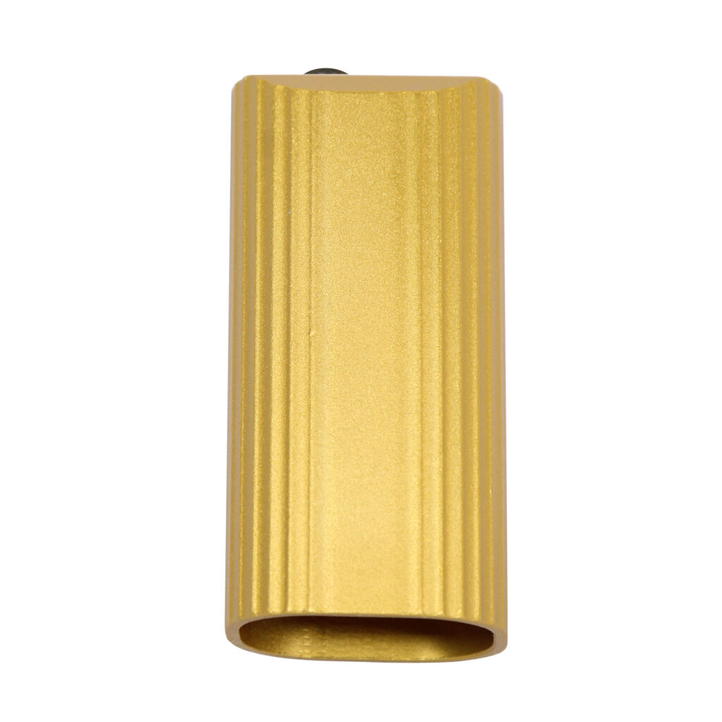 Aluminum Gold Vertical Grip for M-LOK Systems Made in USA