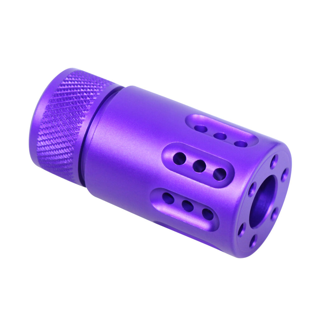 AR-15 Mini Slip Over Barrel Shroud with Multi Port Muzzle Brake ...